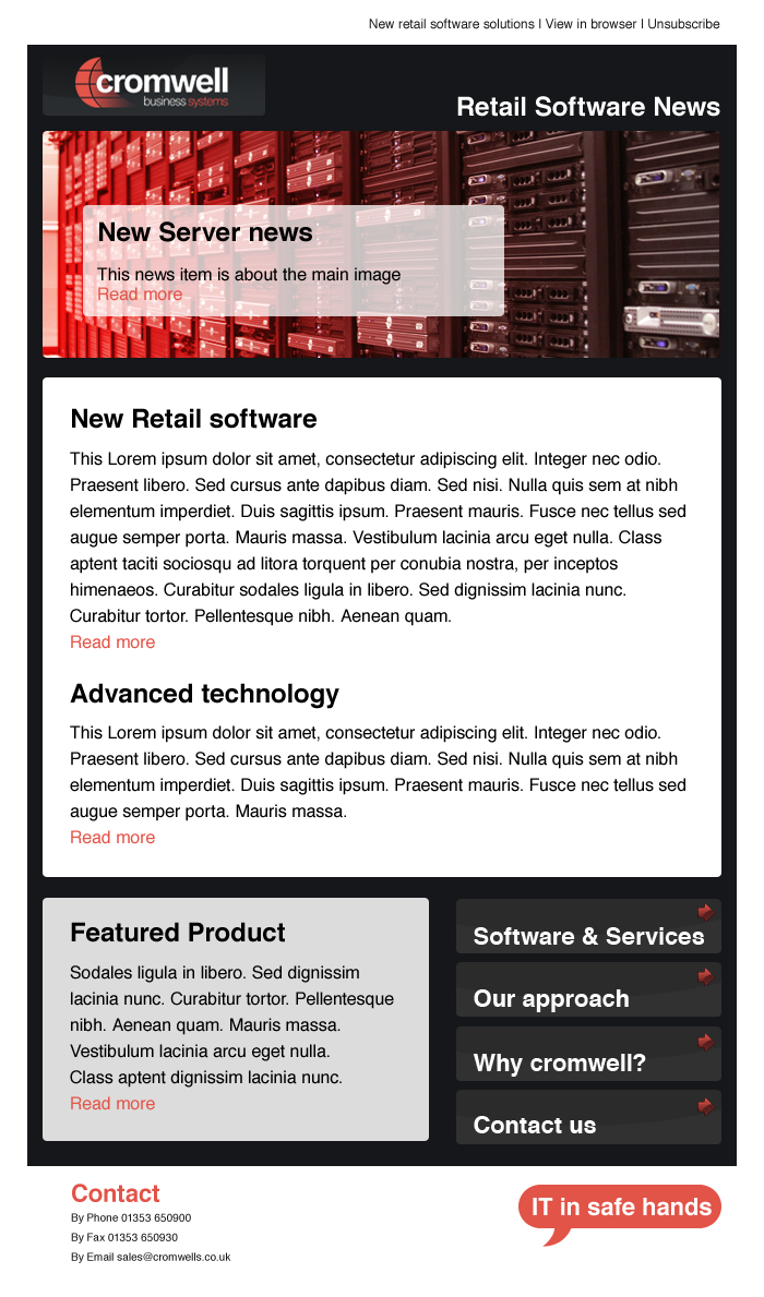 display block | Email Designs